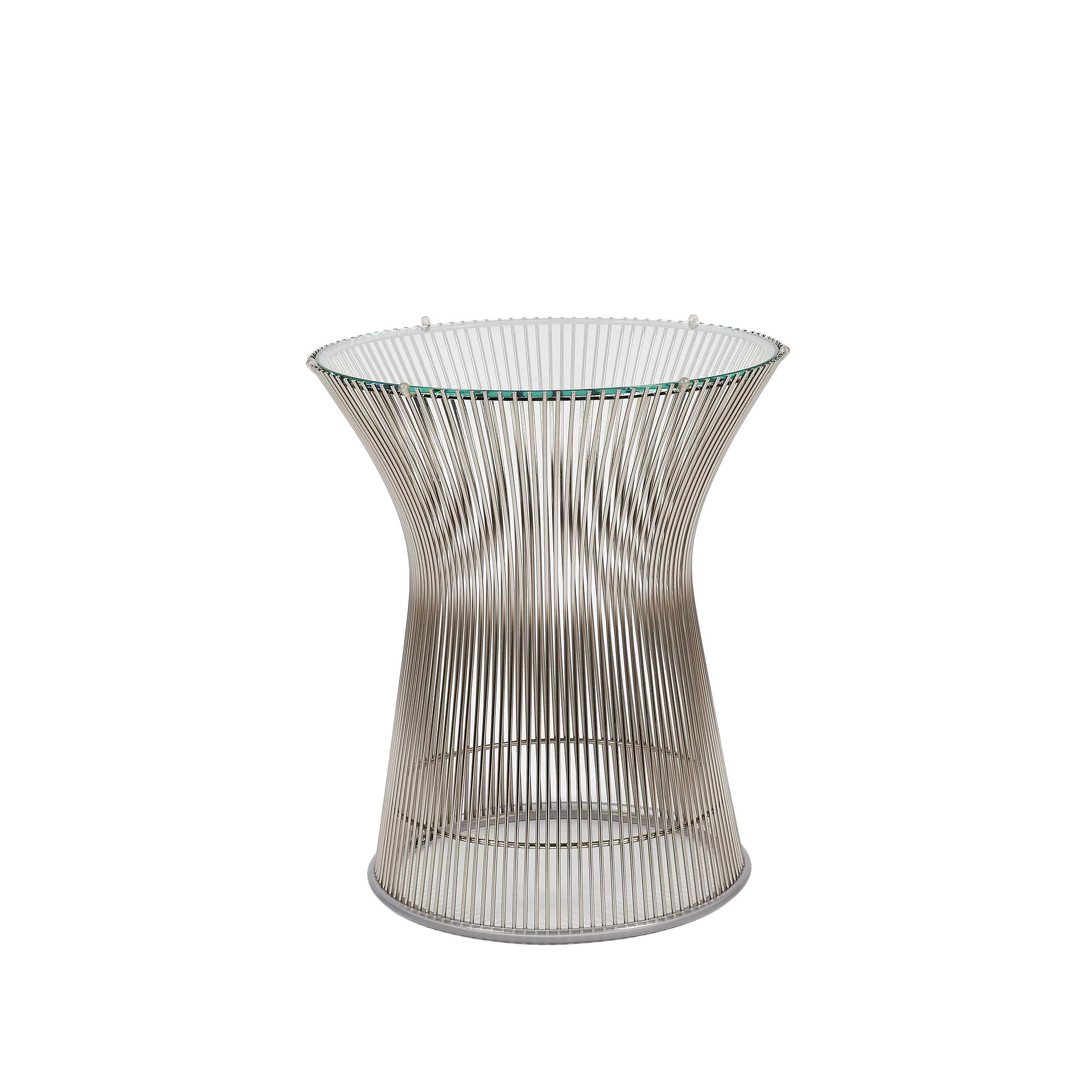 Platner Side Table - Clear Glass by Knoll – The Conran Shop