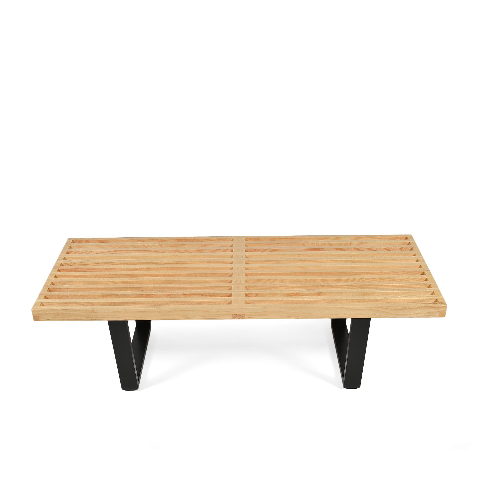 Nelson Bench Short Natural Ash by Vitra – The Conran Shop
