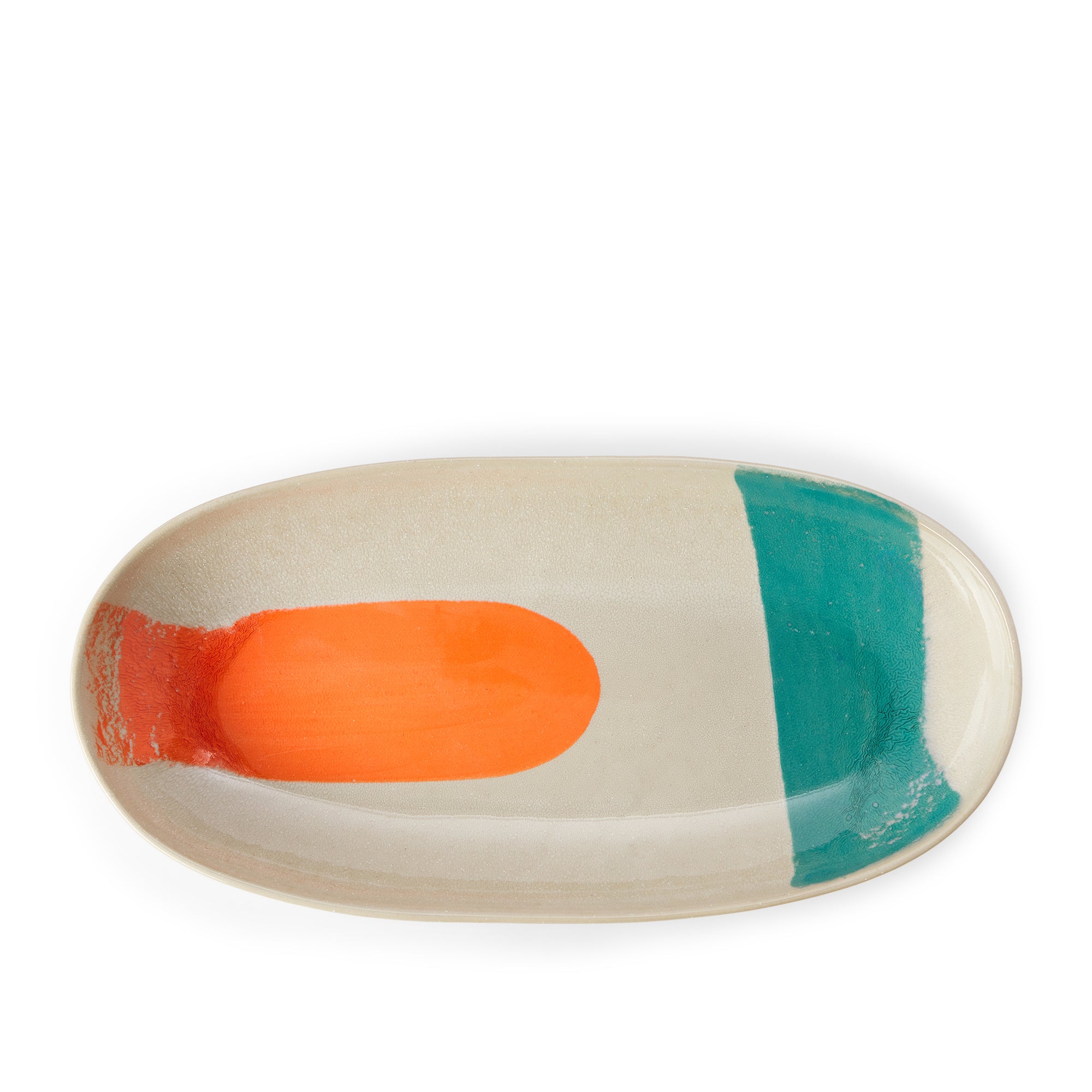 Block Print Oval Serving Platter by TCS Studio – The Conran Shop