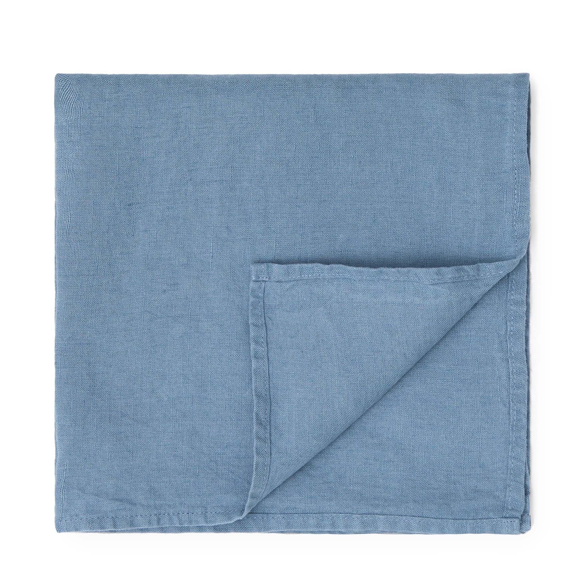 Linen Napkin Solid Powder Blue 47 x 47cm by TCS Studio – The Conran Shop