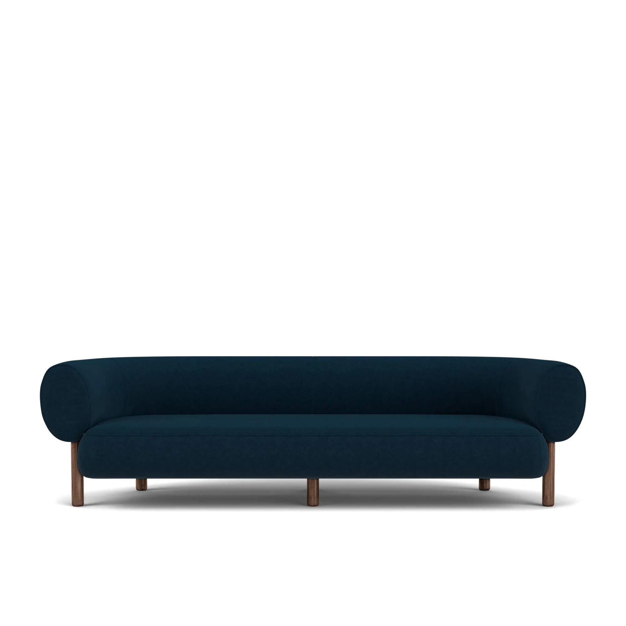 Arbor 4-Seat Sofa in Zaffre Duro Velvet by TCS – The Conran Shop