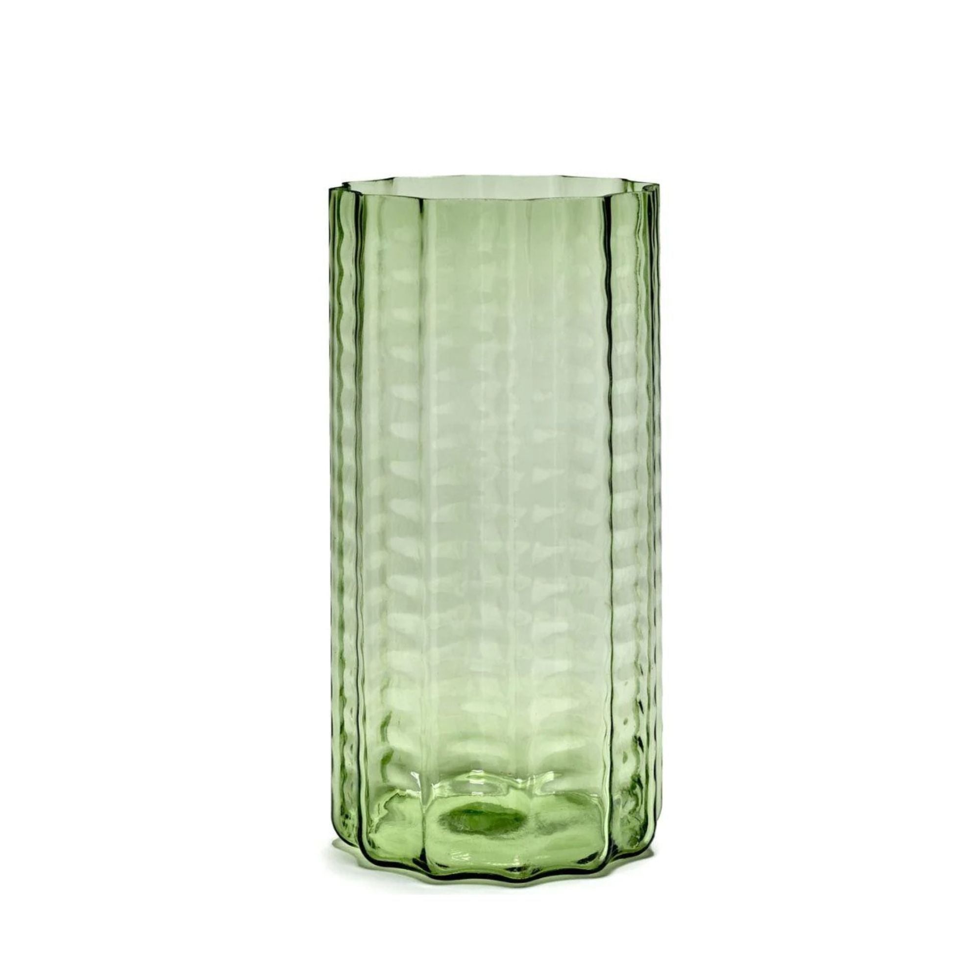 Transparent Waves Green Vase - 3 by Serax – The Conran Shop