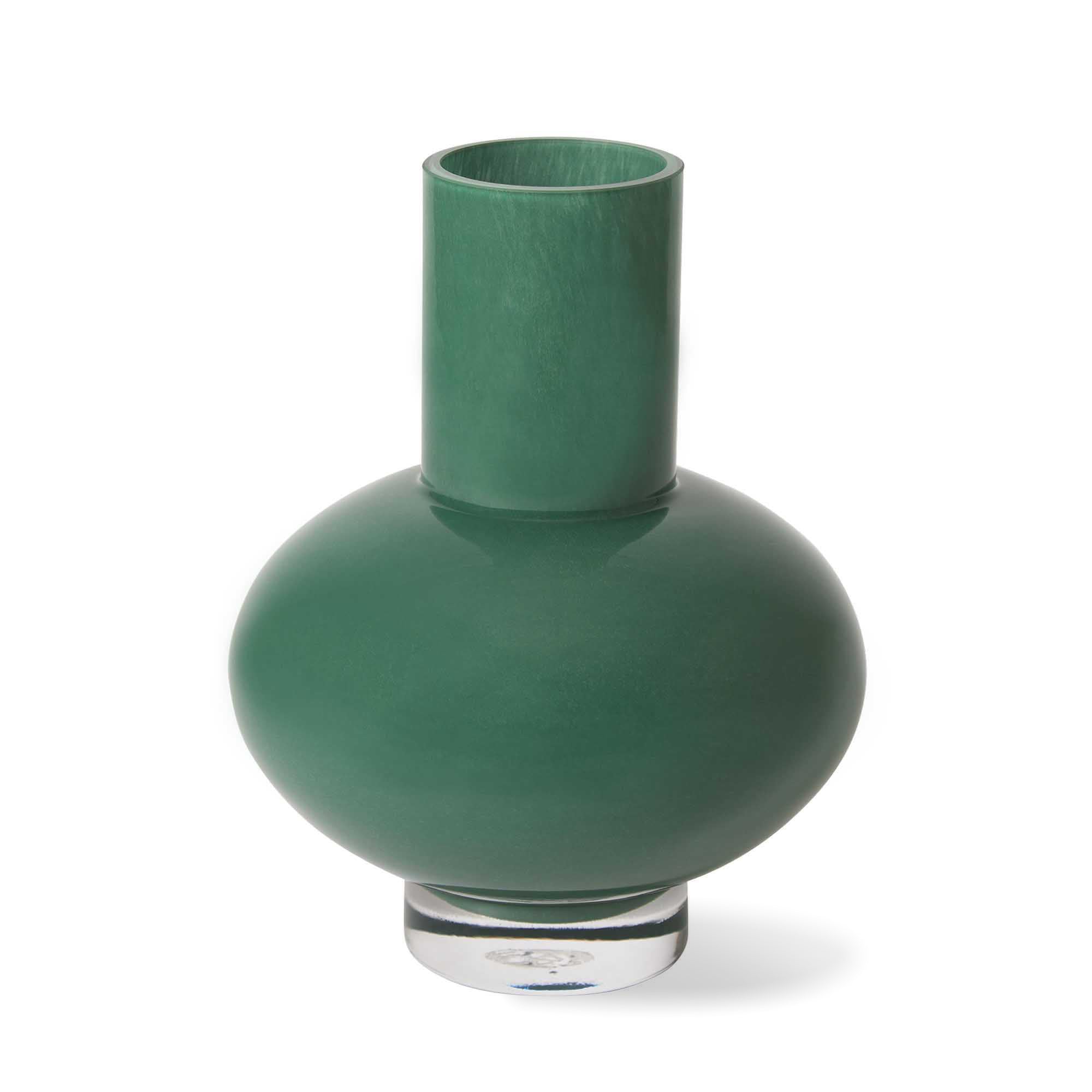 Glass Vase Teal 23cm by TCS Studio – The Conran Shop