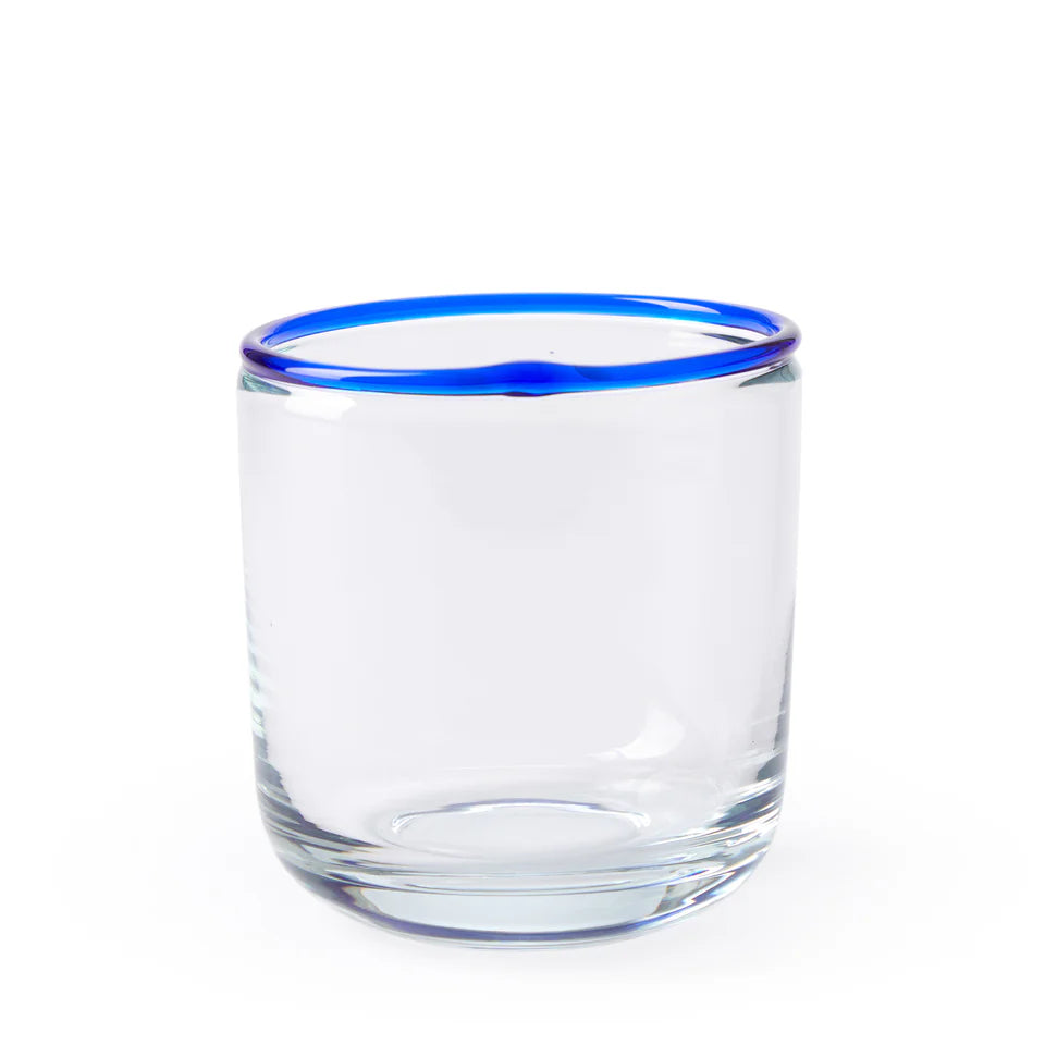 Pop Coloured Rim Tumbler Blue by TCS Studio – The Conran Shop