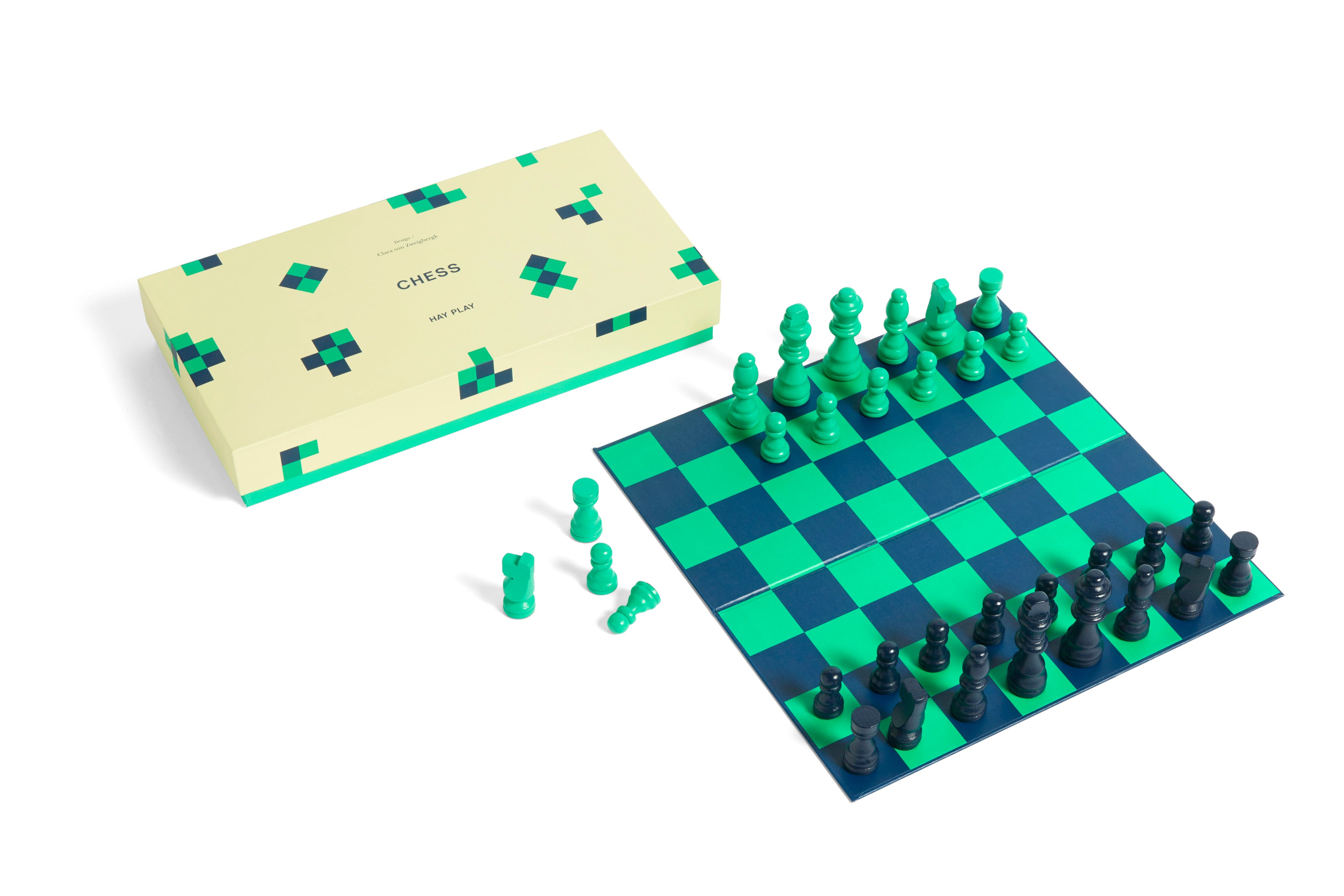 Chess Set - Green by Hay | The Conran Shop Kuwait