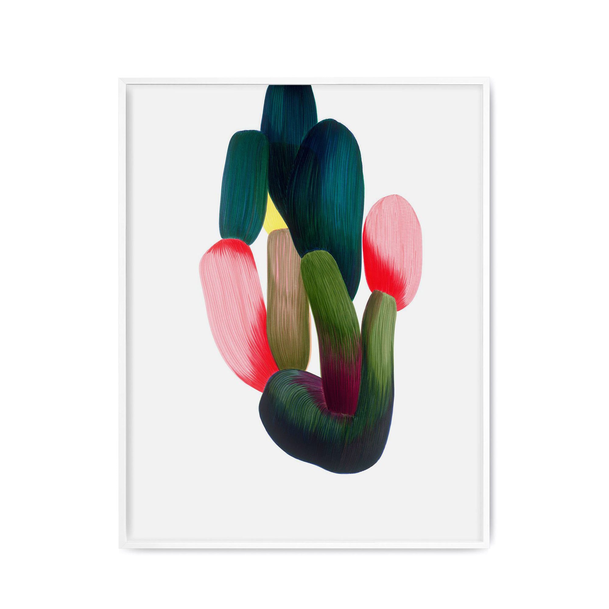 Drawing 15 White Framed Poster by The Wrong Shop – The Conran Shop
