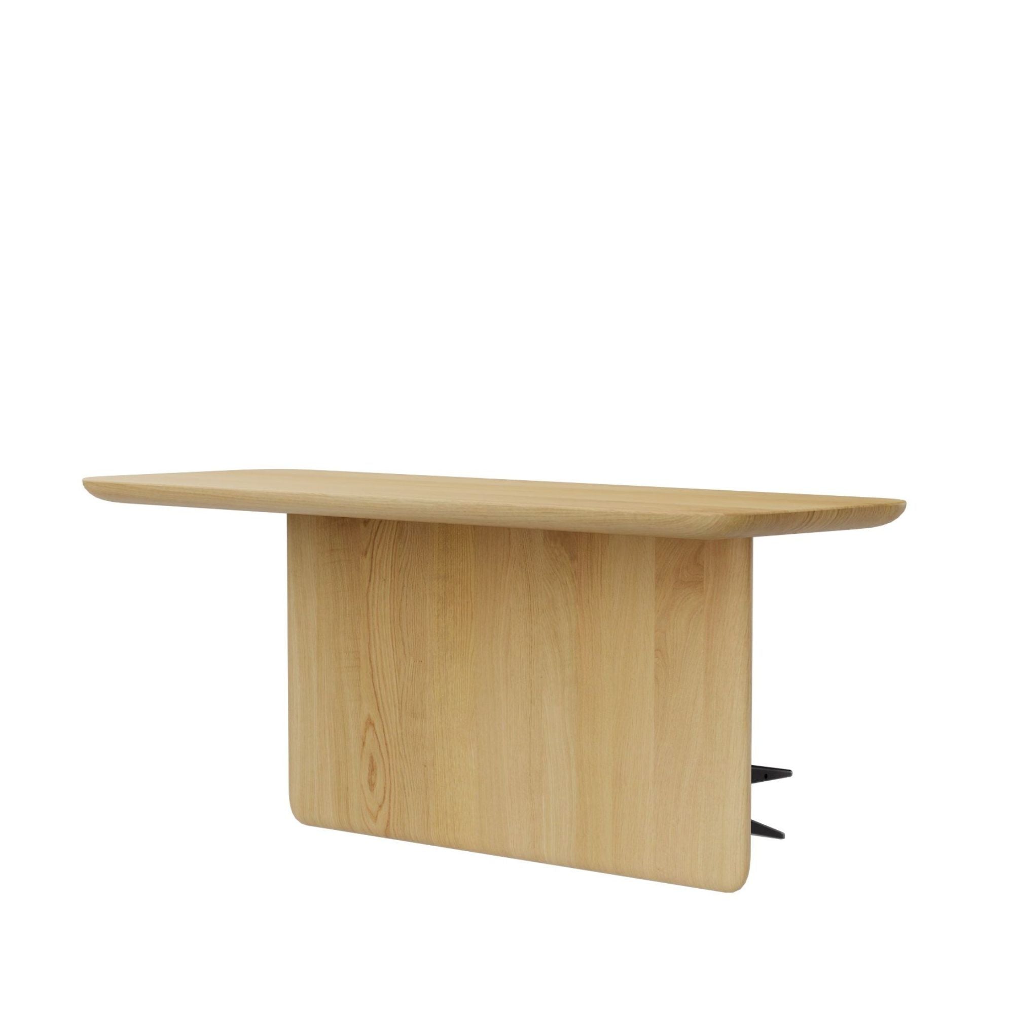Anagram Attachable Rectangular Table - Natural Solid Oak by Vitra – The ...