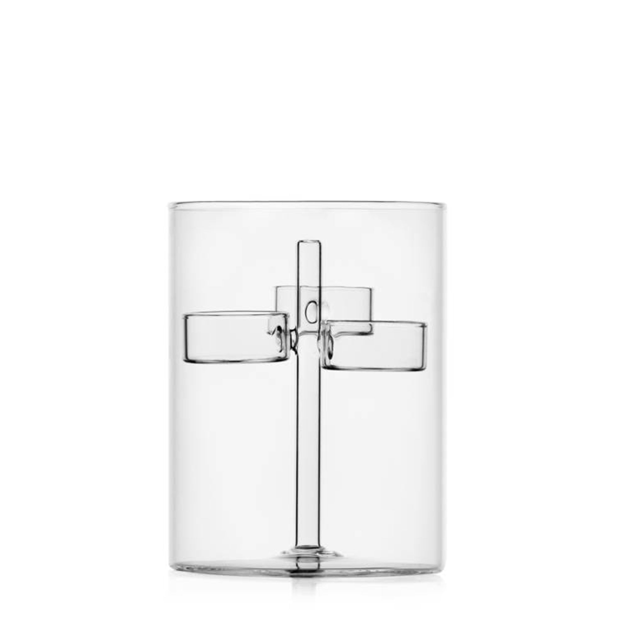 Iris Tealight 3 Clear Candle Holder – The Conran Shop